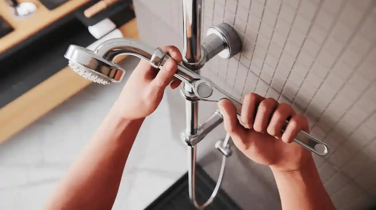 How to Install a Shower Arm with a Head